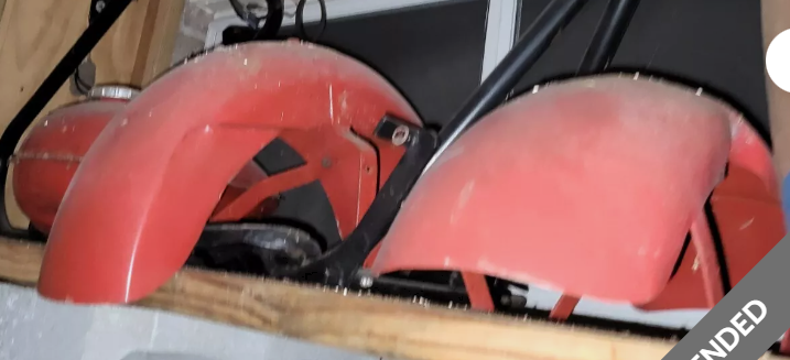 CUSHMAN SCOOTER PARTS ; Gas Tank, Front and Rear Fenders | eBay