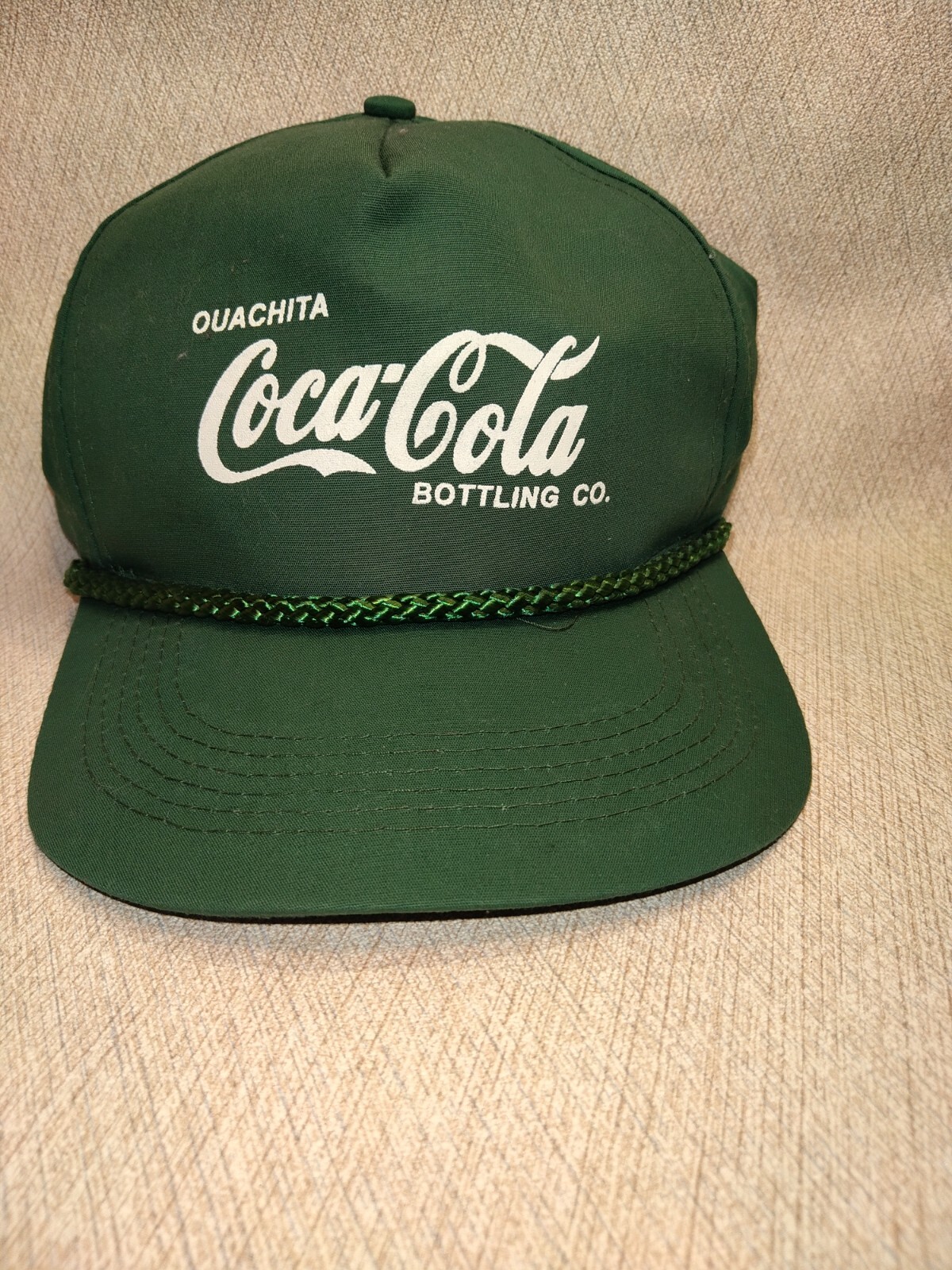 Vintage Coke Cola Hat Cap Adjustable Snapback Green … - Gem