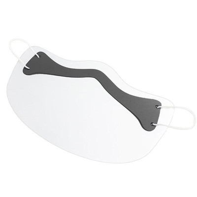 Half Face Transparent Baffle Anti-Splash Sports Clear Wide for Protec ...