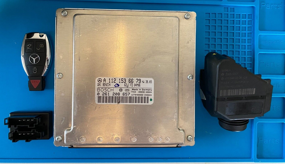 2001-2002 MERCEDES E320 or CLK320 ECU EIS ESL Emulator New Style Key ...