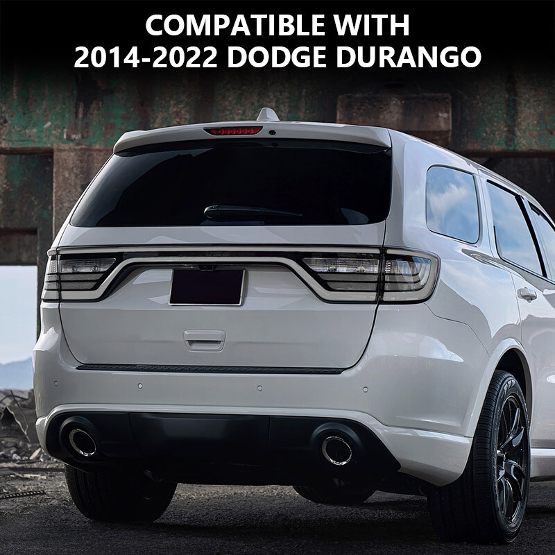 3Pcs Tail Lights For 2014-2022 Dodge Durango Liftgate Center Camera ...