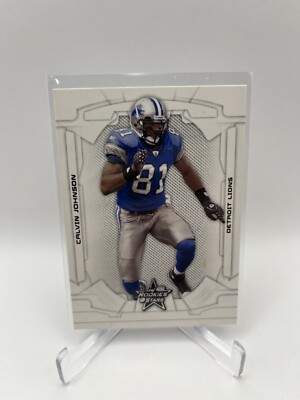 Calvin Johnson JR . 2008 Leaf Rookies & Stars #33 Detroit Lions | eBay