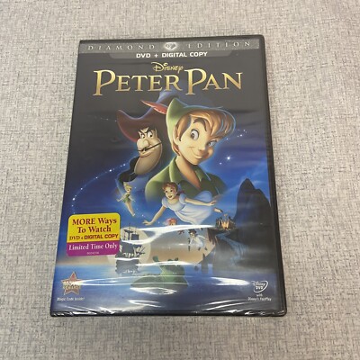 Peter Pan (DVD, 2013, Diamond Edition) Factory Sealed 786936836455| eBay