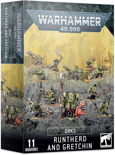 Warhammer 40000 - Orks: Runtherd and Gretchin | eBay