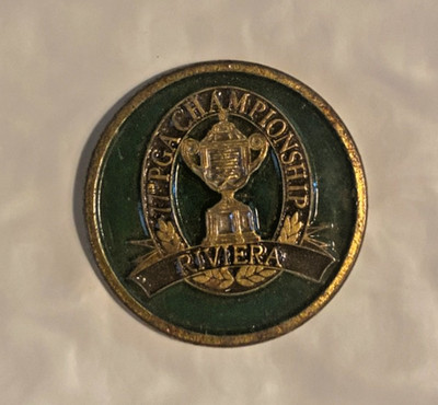 1995 PGA CHAMPIONSHIP, RIVIERA 1"-coin style Ball Marker, A Beauty. | eBay