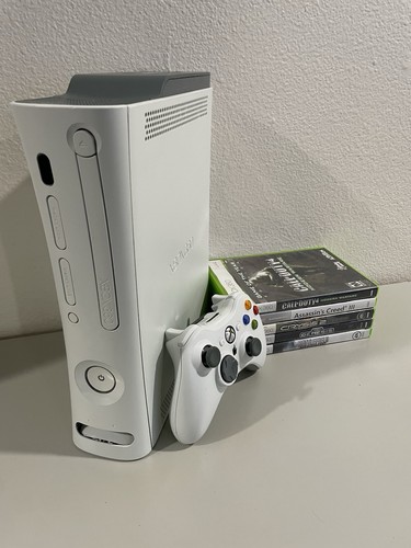 Microsoft Xbox 360 Console NXE DASHBOARD RARE! Game Bundle Lot -CLEANED ...