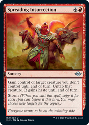 1x Spreading Insurrection - Foil - Modern Horizons 2 - Near Mint ...