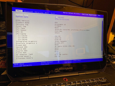 OEM Alienware 15 15 R2 LCD Touch Screen Assembly 4K UHD Webcam Glossy ...