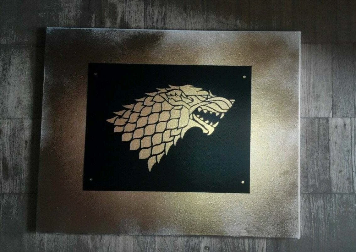 House Stark Stencil