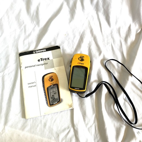 Garmin eTrex 12 Channel Personal Hiking Navigator GPS Handheld 2.6 ...