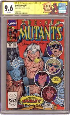 NEW MUTANTS #87 CGC SS 9.6 1ST APP CABLE Louise Simonson Signed | eBay