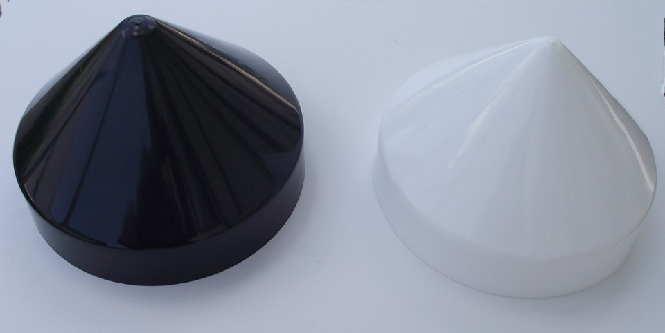 Marine Dock Piling Cone Cap 4" to 16" - Post Head Plyon Piling Cones ...