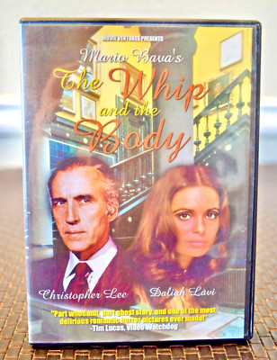 The Whip And The Body 1963 Horror DVD Mario Bava Christopher Lee Daliah ...