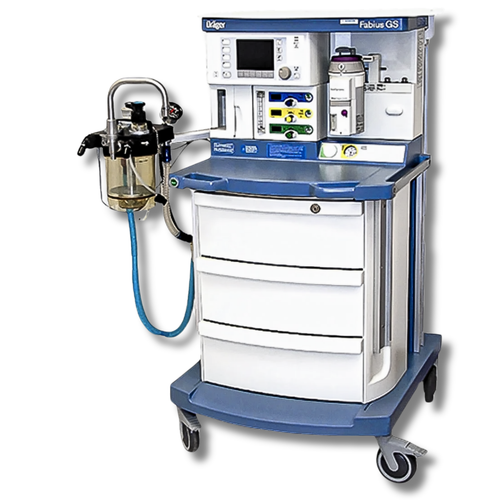 Drager Fabius GS Anesthesia Machine Used Ventilator System ICU OR ...