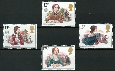 British 1980 Famous Authoresses MNH set S.G. 1125-1128 | eBay UK