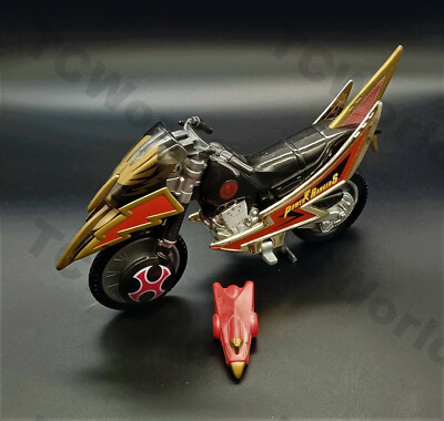 Power Rangers Ninja Storm "Red Wind Tsunami Cycle w/ Weapon" | eBay