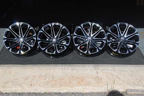 HONDA RUBICON 500 SRA 14" HL3 M ALUMINUM ATV / UTV WHEELS ( SET 4 ...
