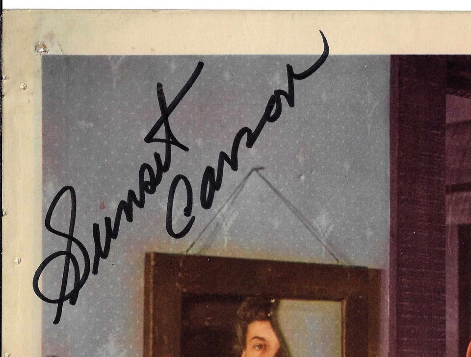 Sunset Carson, Peggy Stewart SIGNED Lobby Card, RED RIVER RENEGADES (1946) {b} | eBay