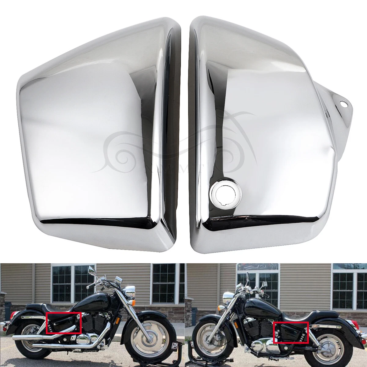 Honda Shadow Chrome Side Covers