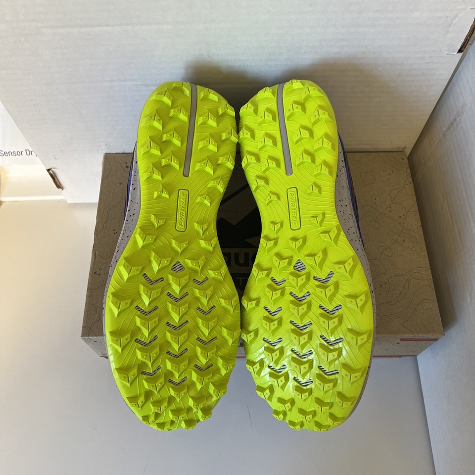 Saucony Men's Peregrine 12 Trail Running Shoe Blue Raz/Acid Rouge | eBay