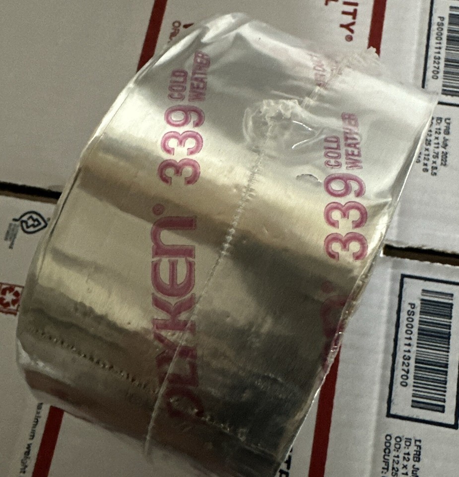 Polyken 339 COLD WEATHER PREMIUM FOIL TAPE-UL 181A-P & 181B-FX ~ 2.83 ...