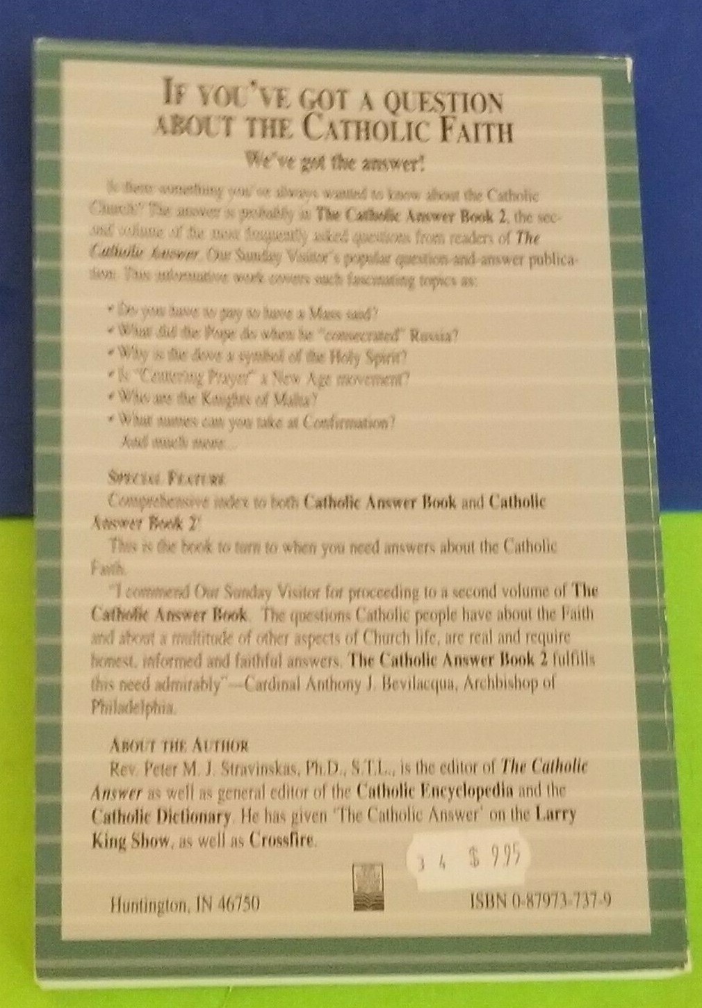 Catholic Answer Book Ser.: The Catholic Answer Book 2 by Peter M ...