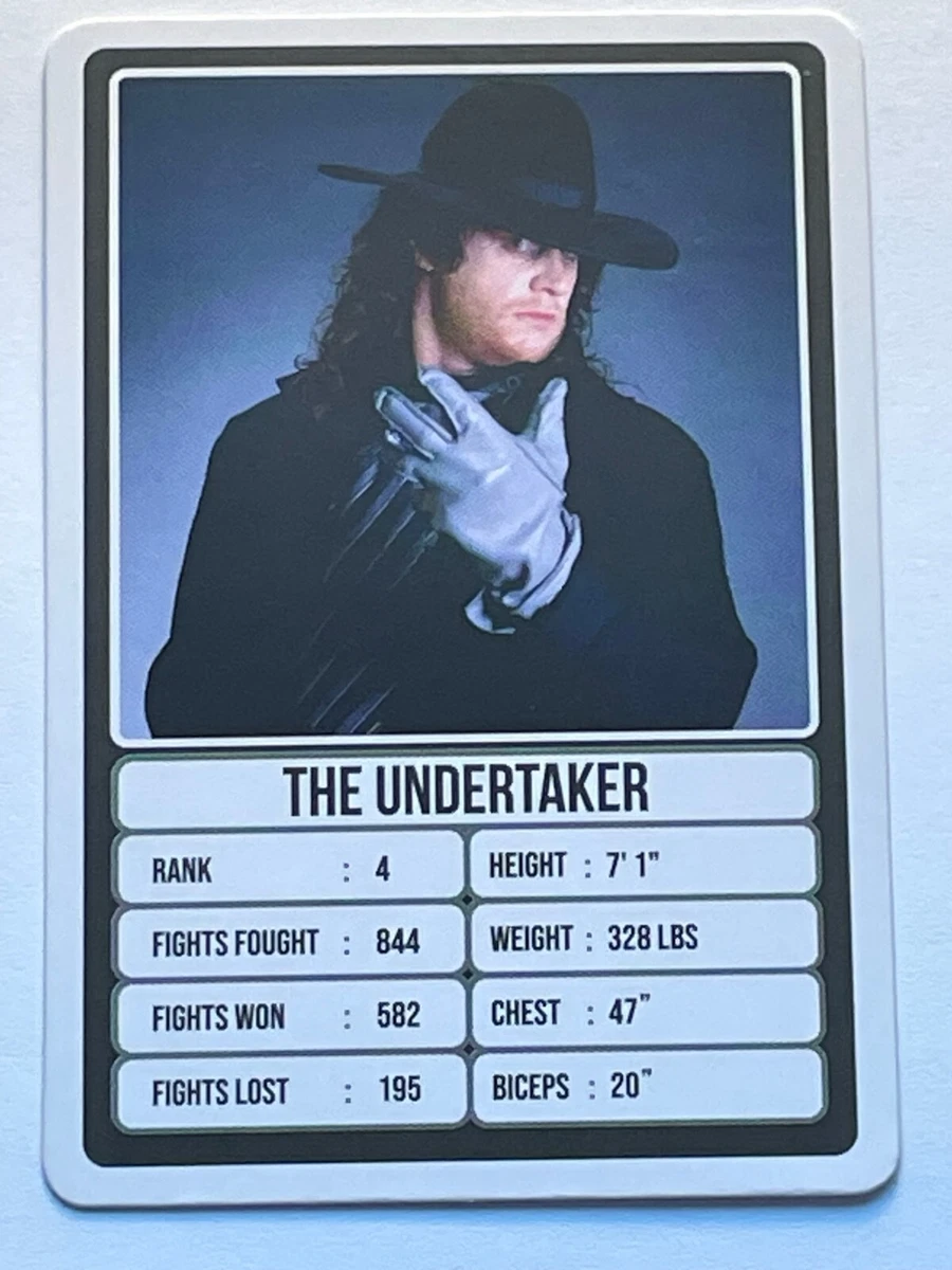 Undertaker Height