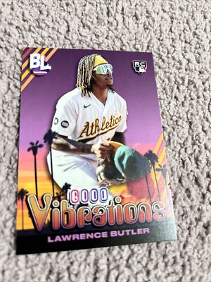 2024 Topps Big League Lawrence Butler Good Vibrations #GV-15 Oakland ...