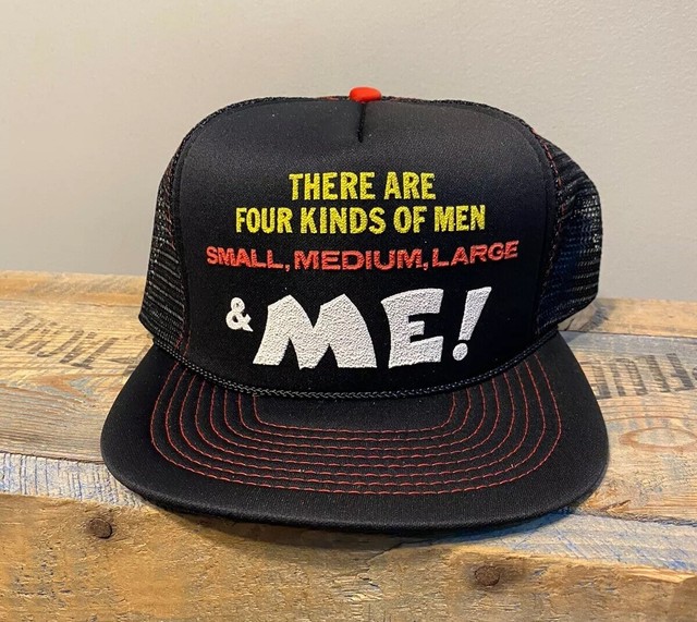 Funny Vintage Trucker Hat Novelty Snapback Hat Mens Naughty Humor Adult