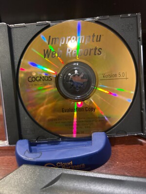 BRAND NEW UNUSED Cognos Impromptu Web Reports version 5.0 CD ...