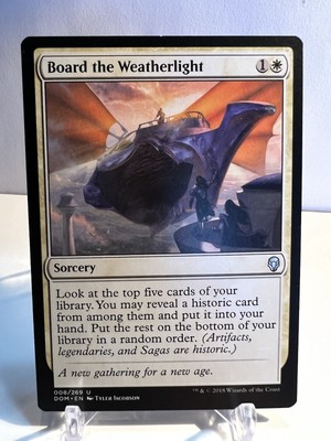 Board the Weatherlight Dominaria Regular MTG | eBay