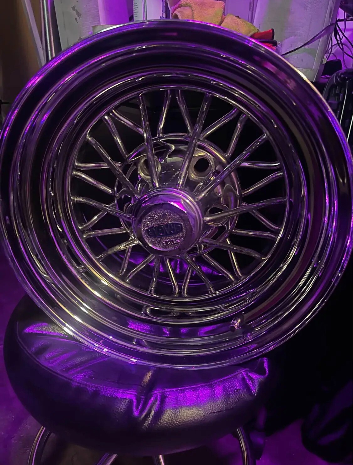 One Cragar Star Wire 30-Spoke Wheel 15x8 RWD New Vintage | eBay