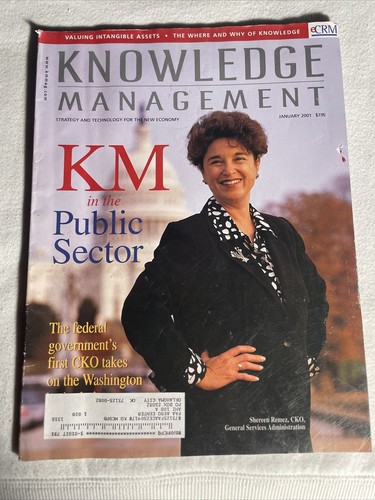 2001 January Knowledge Management Magazine, KM Public Sector! (MH435 ...