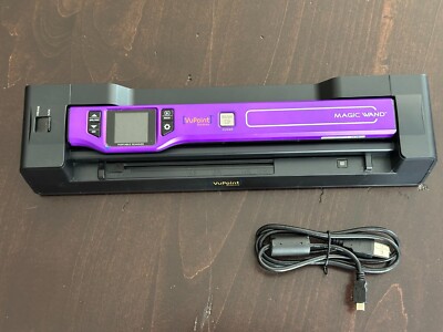 VuPoint Magic Wand Portable Handheld Scanner PDSDK-ST470PU-VP Auto Feed ...