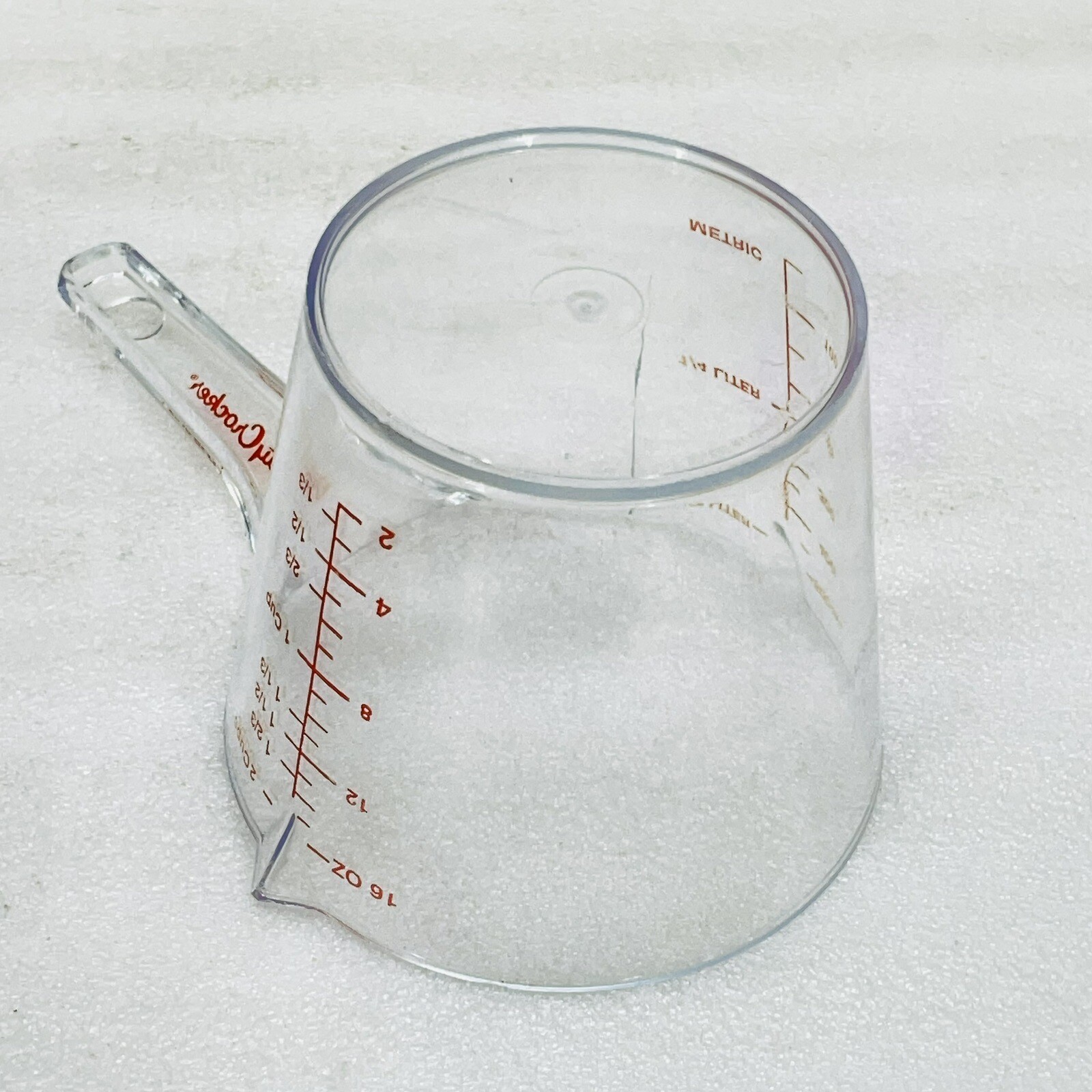 Betty Crocker EZ Read Red Writing Plastic 2-Cup Measure 16-oz 500ml ...