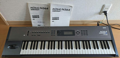 KORG N364 Music Workstation 61-Key Keyboard Synthesizer | eBay