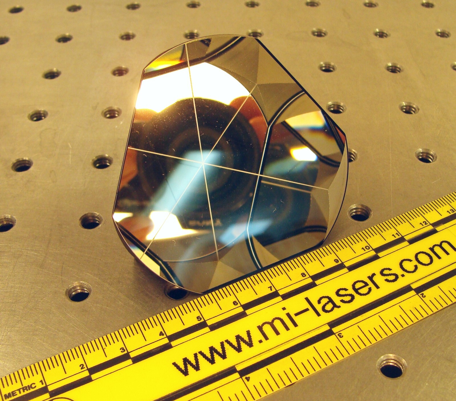 NEW CORNER CUBE TRIHEDRAL PRISM retroreflector laser rangefinder target ...