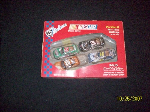 VINTAGE 2000 NASCAR CARS VERSION 2 PALMER'S CANDY BARS.ERNHART,STEWART ...