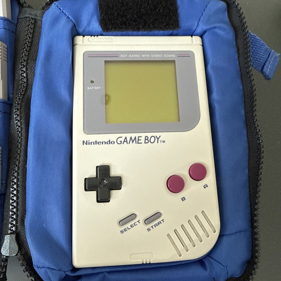 Original 1989 Nintendo Gameboy DMG-01 Handheld Console -Grey (working ...