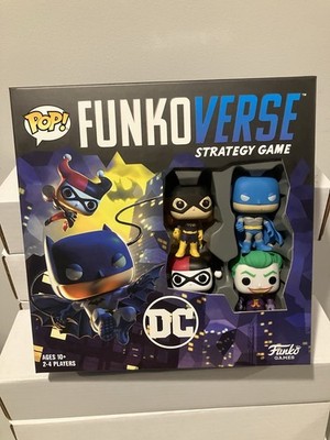 2019 FUNKOVERSE POP STRATEGY GAME 100 DC BATMAN BATGIRL THE JOKER ...