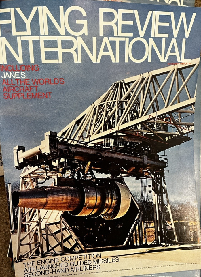 Flying Review International Vintage Job Lot 15 Magazines 1968 1969 1970 ...