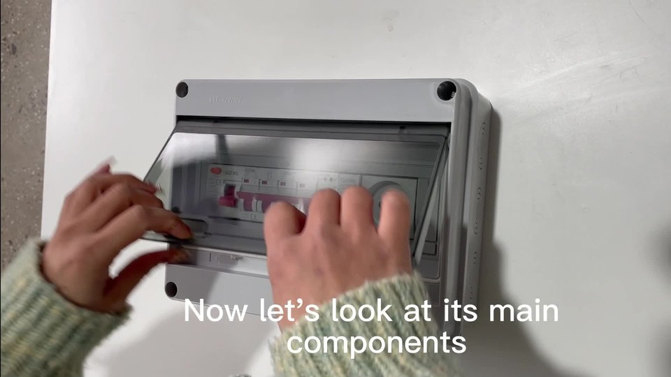 GEYA Waterproof IP65 ABS Plastic Electrical Enclosure HT-5 WAY Junction ...