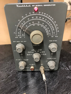 Heathkit IG102 RF Signal Generator - Gray | eBay