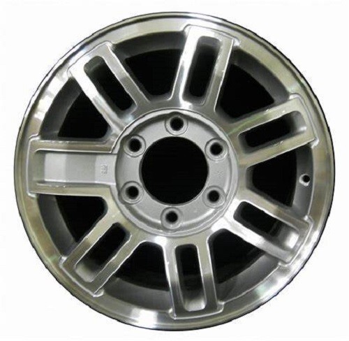 08 09 10 Hummer H3 OEM Wheel Rim MACHINED SILVER 6304 16x7.5 9598062 ...