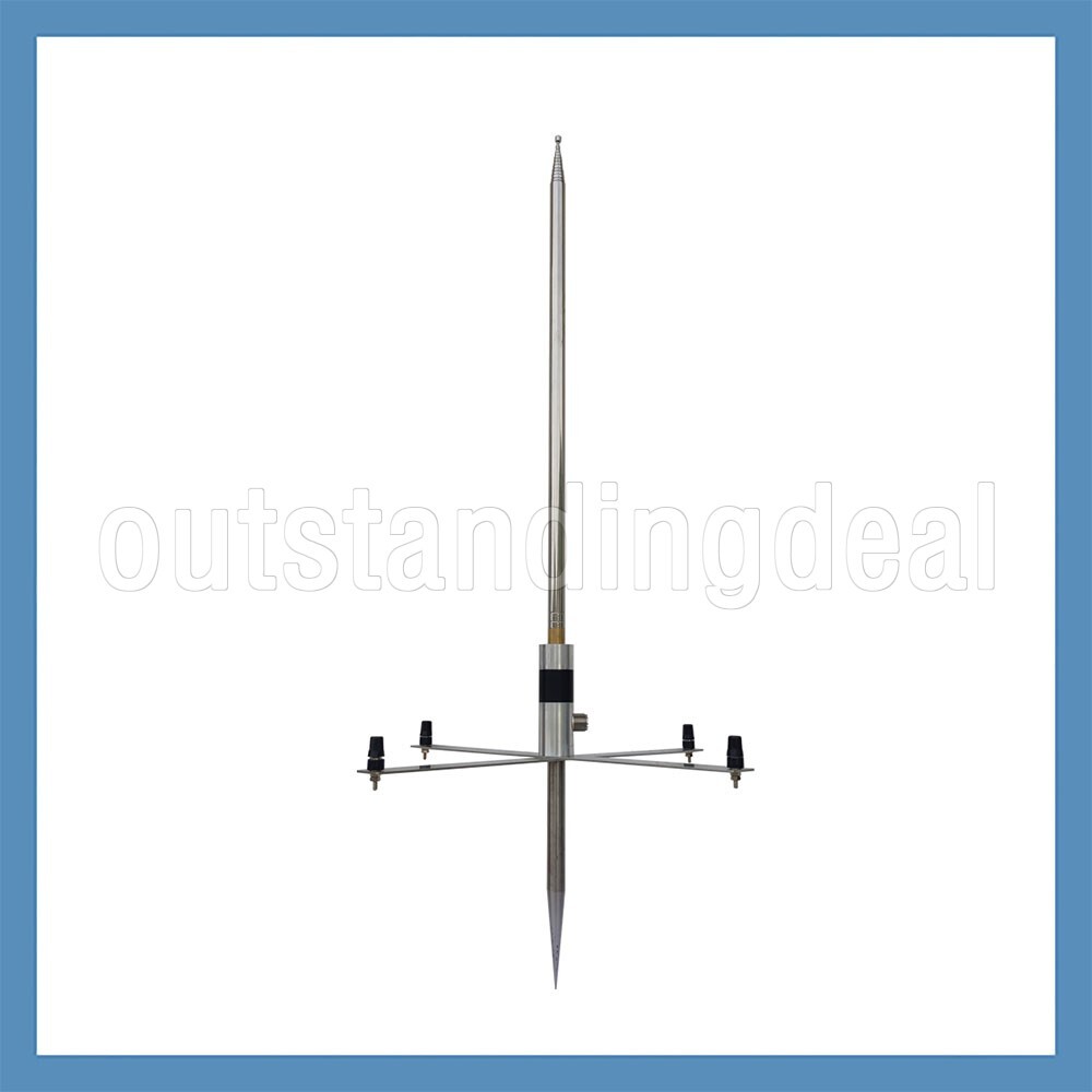 GPTWO-PRO 7-54MHz Shortwave Antenna GP Antenna Outdoor Amateur Radio HF ...