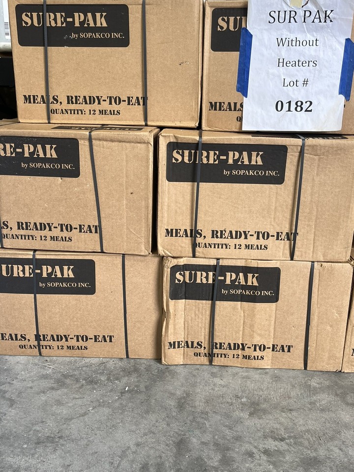 SURE-PAK MRE’s (with heaters) | eBay