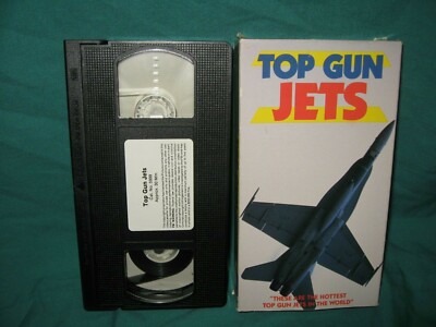 Super rare Top Gun jets (VHS video tape REAL MILITARY SR 71 F-14 F-16 F ...
