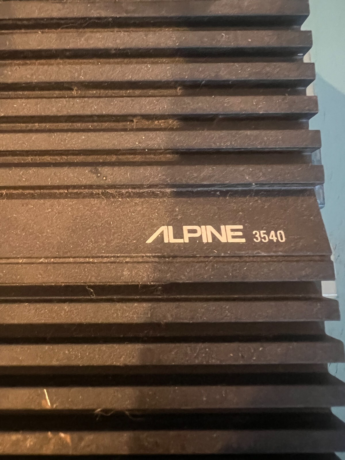 Alpine 3540 Vintage Car Audio Amplifier | 2 Channels | Car Audio ...