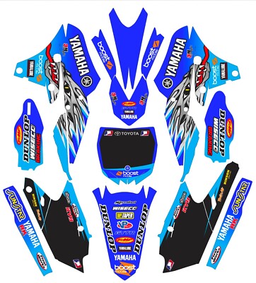 Cycra Powerflow Graphics for 2014-2018 Yamaha YZ 450F 250F YZ250F ...