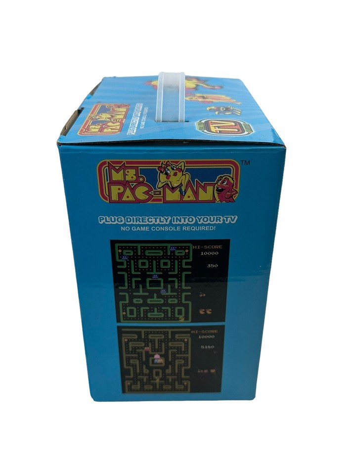 Ms. PACMAN Plug and Play Classic Arcade TV Game MSI Entertainment 1993 ...